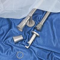 China Aluminum Alloy Chef Hat Finial 1.8-Meter Pole Curtain Rod For Hotel or Cafe for sale