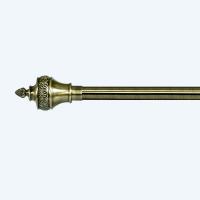 China 28mm Single Iron Curtain Rod with accessoris Speical design Living Room Decoration for sale