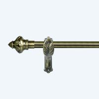 China 35mm Curtain Rod Set Windows Accessories with big strong bracket for sale