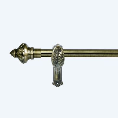 China 35mm Curtain Rod Set Windows Accessories with big strong bracket for sale