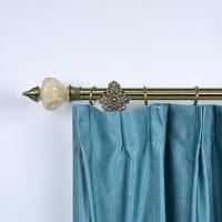 China Custom 28mm Pipe Curtain Rod Finial For Hospital Decoration for sale