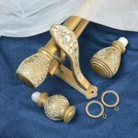 China Multicolor Iron Pipe Curtain Rods Retro Style OEM 6M Length for sale