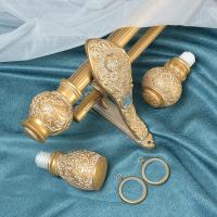 China Multiple Colour Retro Style 22MM Pipe Curtain Rods For Living Room for sale