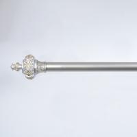 China Simple Crystal Curtain Rod Accessories House Decoration Curtain Pole for sale