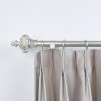 China Simple Crystal Curtain Rod Accessories House Decoration Curtain Pole for sale