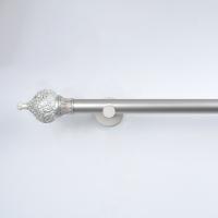 China Adjustable Length Extendable Curtain Rod For Home Decoration for sale