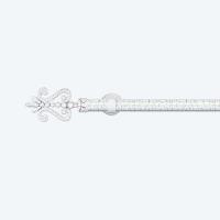 China Single And Double 28mm White Iron Curtain Rod Windows Accessories for sale