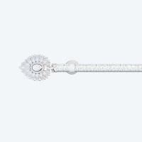 China 28mm Pipe Curtain Pole Single And Double Curtain Rod Windows Accessories for sale