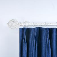 China Luxury 2 Bracket  2.5M Pipe Curtain Rods Electroplating Home Decoration for sale
