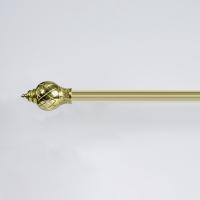 China Classic Curtain Rod Set Electroplating Process For Interior Decoration for sale