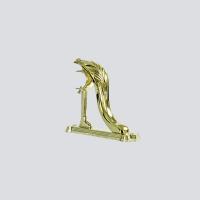China Classic Curtain Rod Set Electroplating Process For Interior Decoration for sale