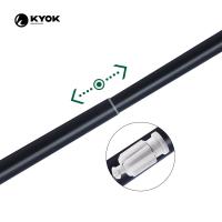 China Stainless Steel Shower Curtain Rod Tool Free Install Adjustable Shower Pole for sale