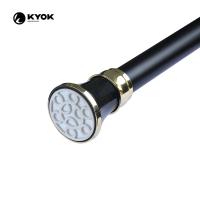 China Stainless Steel Shower Curtain Rod Tool Free Install Adjustable Shower Pole for sale