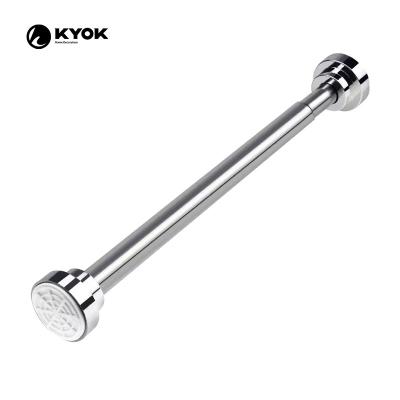 China Multicolor Shower Curtain Rod  28mm Diameter Plating Treatment for sale