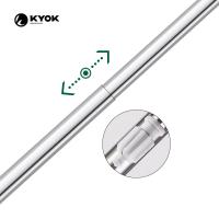 China Multicolor Shower Curtain Rod  28mm Diameter Plating Treatment for sale