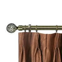 China Iron 6 Meters Curtain Rod With 25 MM Finial For Interior Curtain Decoration for sale