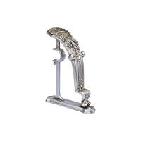 China Adjustable Length Aluminum Curtain Rod Set Curtain Finial Home Accessories for sale