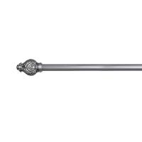 China Extendable Window Curtain Rod Set Customized Curtain Pole Accessories for sale