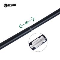 China No Drill Extendable Curtain Pole Stainless Steel Shower Curtain Rod for sale