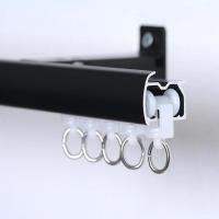 China Office Ceiling Mounted Multifunction Curved Curtain Rail Tracks for sale