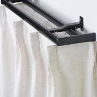 China Office Ceiling Mounted Multifunction Curved Curtain Rail Tracks for sale