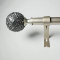China 28mm 35mm American Style Paint Iron Pipe Curtain Rods for sale