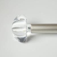 China Luxury Adjustable Iron Pipe Curtain Rods For Living Room for sale