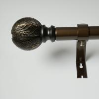 China Dining Room Decoration Durable 35mm Iron Pipe Curtain Rods for sale