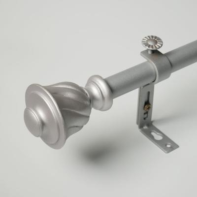 China Dining Room Stainless Steel Adjustable Tension Curtain Rod for sale