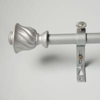 China Dining Room Stainless Steel Adjustable Tension Curtain Rod for sale