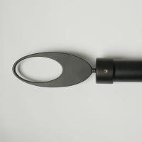 China Aluminium Alloy 18 Inch Removable Pipe Curtain Rods for sale