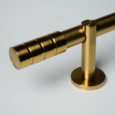 China KIEI EP-041 Curtain Rod Hot Sale Luxury Adjustable Pole Hardware Precision Manufacturing Simple Style for sale