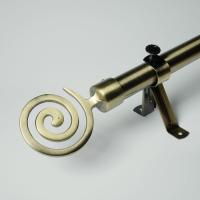 China KIEI EP-050 Curtain Rod Wholesales Hot Sale Luxury Adjustable Simple Style Hardware Precision Manufacturing for sale