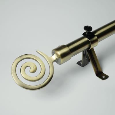 China KIEI EP-050 Curtain Rod Wholesales Hot Sale Luxury Adjustable Simple Style Hardware Precision Manufacturing for sale