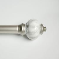 China KIEI EP1004 marble curtain rod finials for sale