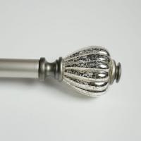 China Paint Curtain Rod Finials for sale