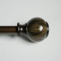China Resin Curtain Rod Finials for sale