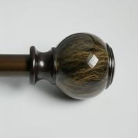 China Resin Curtain Rod Finials for sale