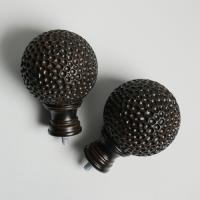 China KIEI EP1015 Curtain Finial Hot Sale Luxury Adjustable High Quality Hardware Precision Manufacturing Factory Outlet for sale