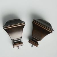 China KIEI EP1018 Curtain Finial Pole Hot Sale Luxury Adjustable Simple Style Hardware Precision Manufacturing for sale