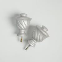 China Stainless Steel Curtain Rod Finials for sale