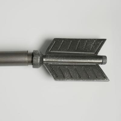 China KIEI EP1021 Curtain Finial Hardware Precision Manufacturing Curtain Rod Hot Sale Luxury Adjustable Factory Outlet for sale