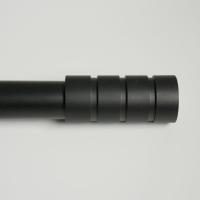 China Living Room Aluminum Alloy Paint Curtain Rod Finials for sale