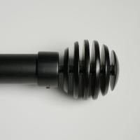 China Paint Treatment Aluminum Alloy Adjustable Curtain Rod Knobs for sale