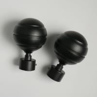 China KIEI EP1028 Curtain Finial Pole Hardware Precision Manufacturing Simple Style Hot Sale Luxury Adjustable for sale