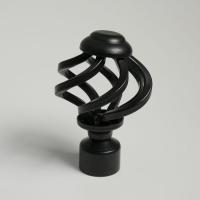 China KIEI EP1031 Curtain Finial Hot Sale Luxury Adjustable Curtain Rod Hardware Precision Manufacturing Factory Outlet for sale