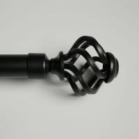 China KIEI EP1031 Curtain Finial Hot Sale Luxury Adjustable Curtain Rod Hardware Precision Manufacturing Factory Outlet for sale