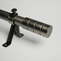 China Iron Decorative 19mm 16mm Curtain Rod Finials For Dining Room for sale