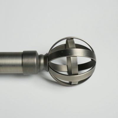 China 22mm Diameter Anti Rust Decorative Curtain Rod End Caps for sale