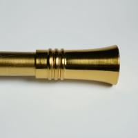 China 28mm Diameter Powder Coating Copper Curtain Rod Finials for sale